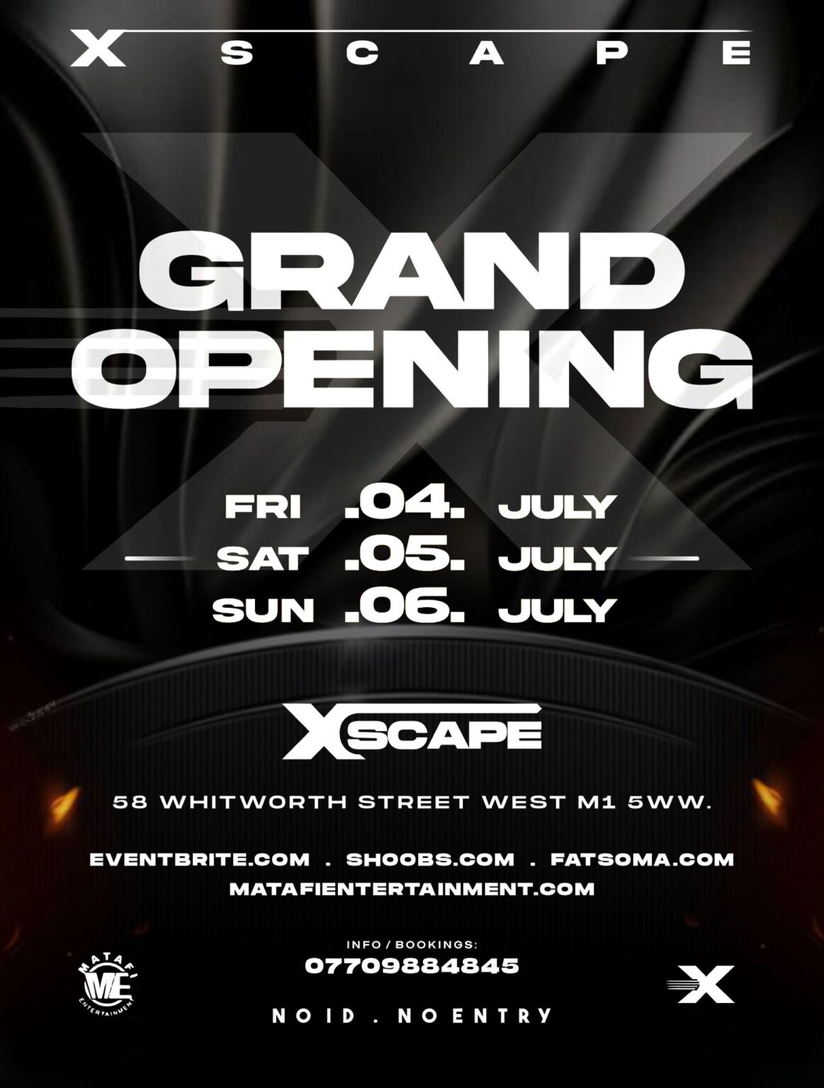 XSCAPE GRAND OPENING WEEKEND | XSCAPE MCR